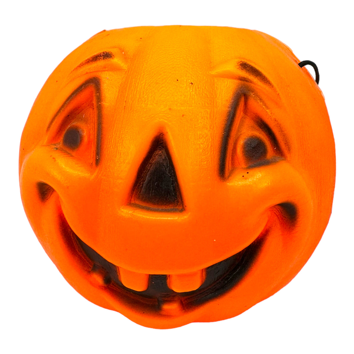 Vintage General Foam Plastics Little Jack Pumpkin Pail | Eerie Emporium
