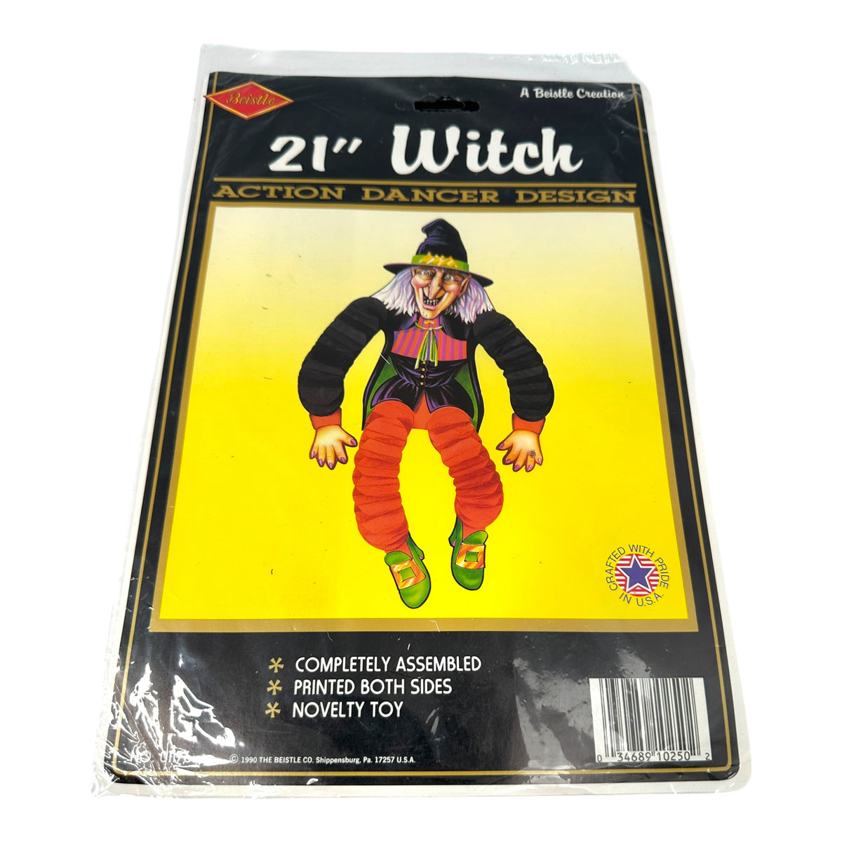 Beistle Vintage Halloween Witch Dancer Decoration | Eerie Emporium