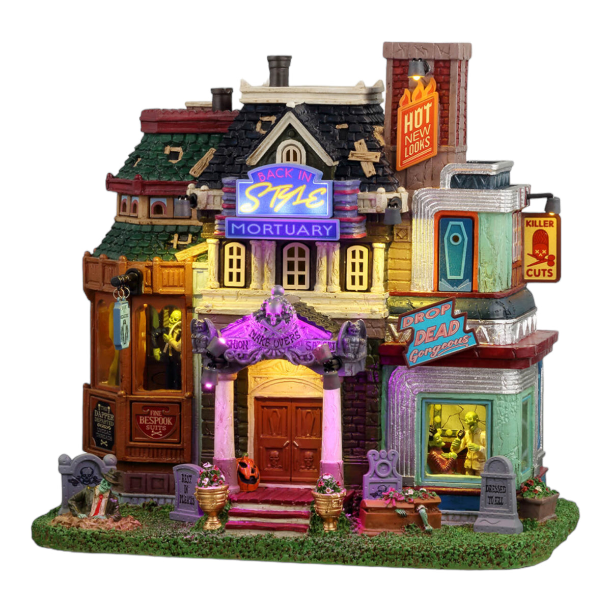 Mortuary Makeovers 45202 | Lemax Spooky Town | Eerie Emporium