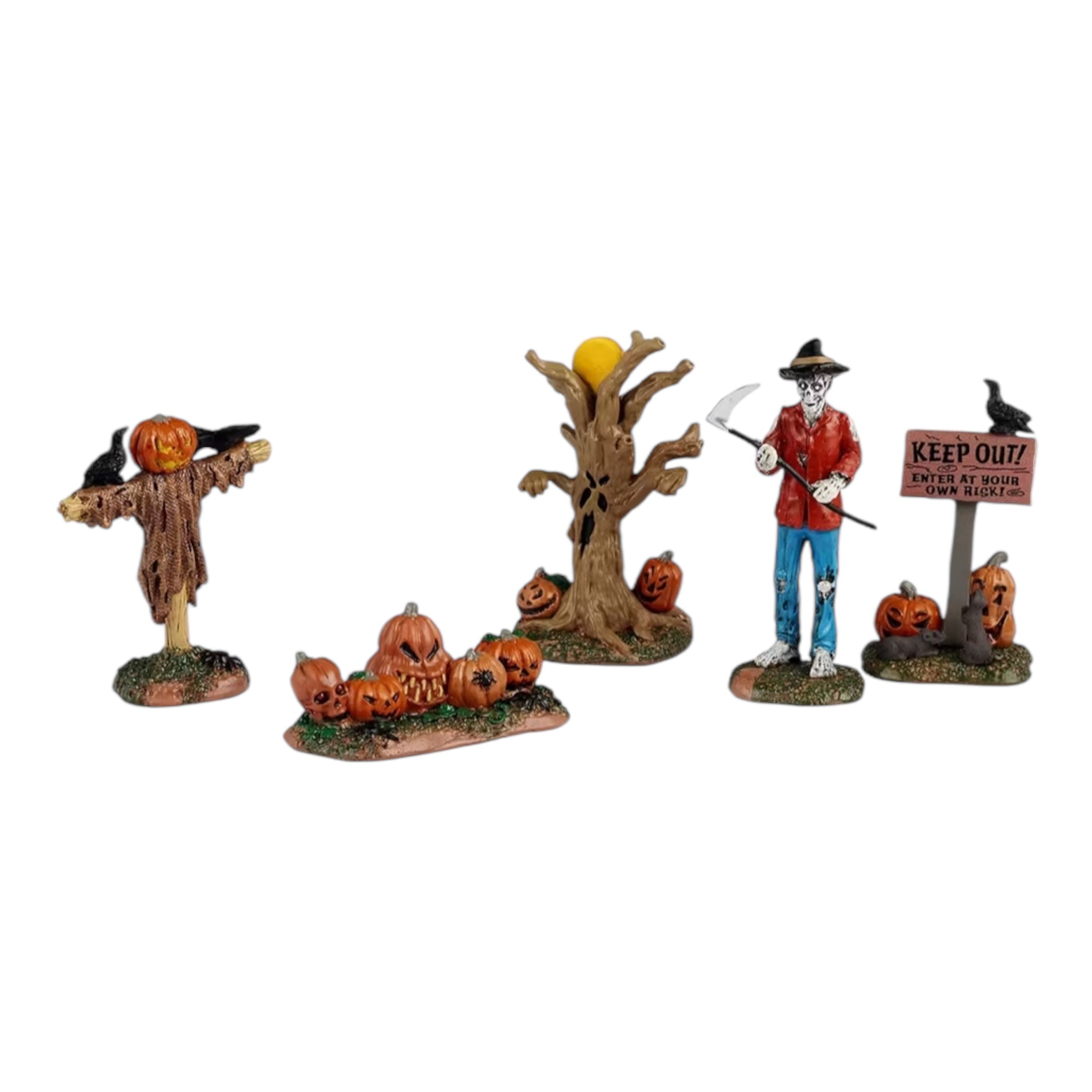 Creepy Pumpkin Patch 52513 | Lemax Spooky Town | Eerie Emporium