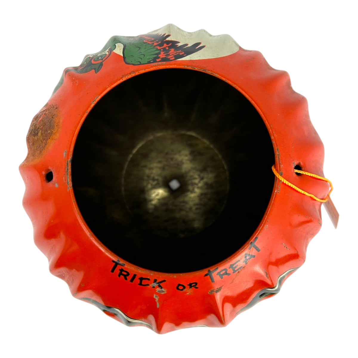 Vintage Halloween US Metal Toy Tin Litho JOL 1950s | Eerie Emporium