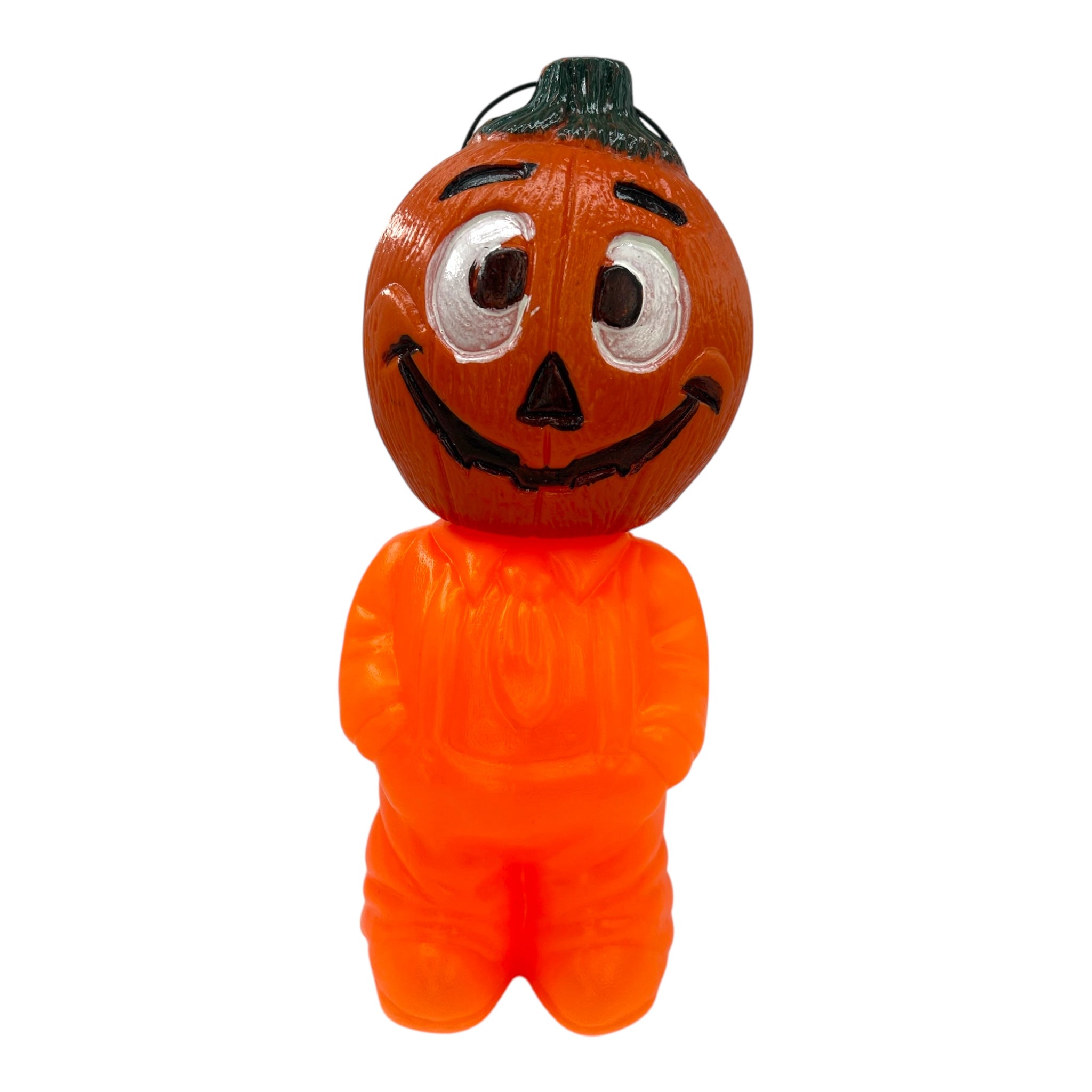 Vintage Halloween Jack-O-Lantern Blow Mold Candy Pail | Eerie Emporium