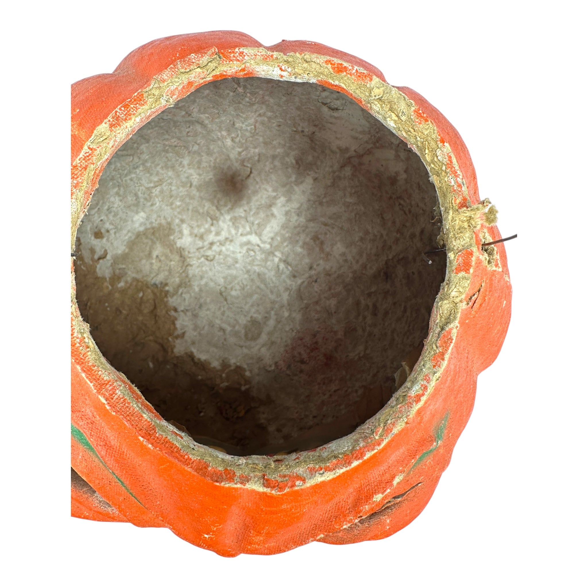 Vintage Halloween Large Paper Mache JOL + Face Insert | Eerie Emporium