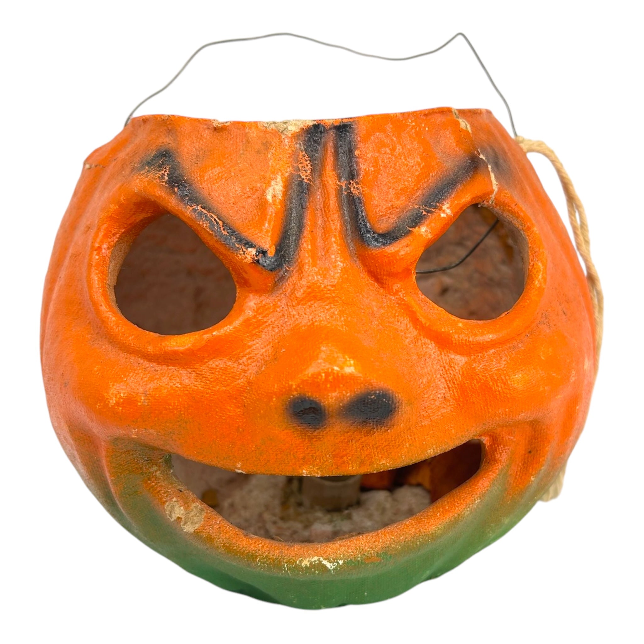 Vintage Halloween Paper Mache JOL 1930s / 1940s | Eerie Emporium