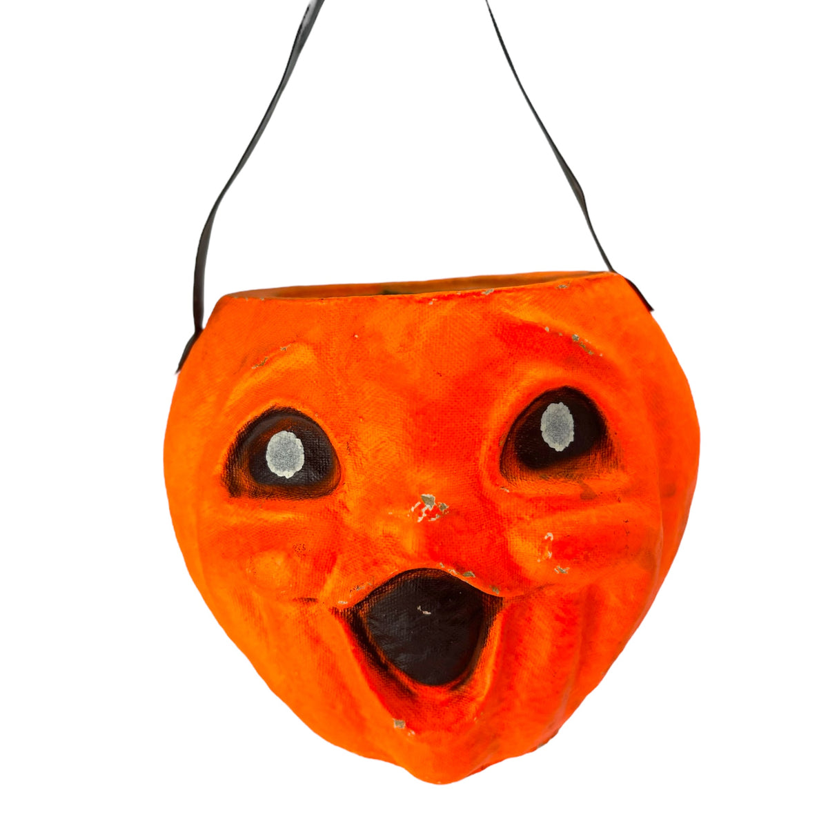 Vintage Halloween Pulp Paper Mache DayGlo JOL Mid 1950s | Eerie Emporium