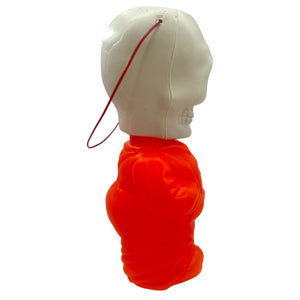 Vintage Halloween Skull Blow Mold Candy Bucket 1990s | Eerie Emporium