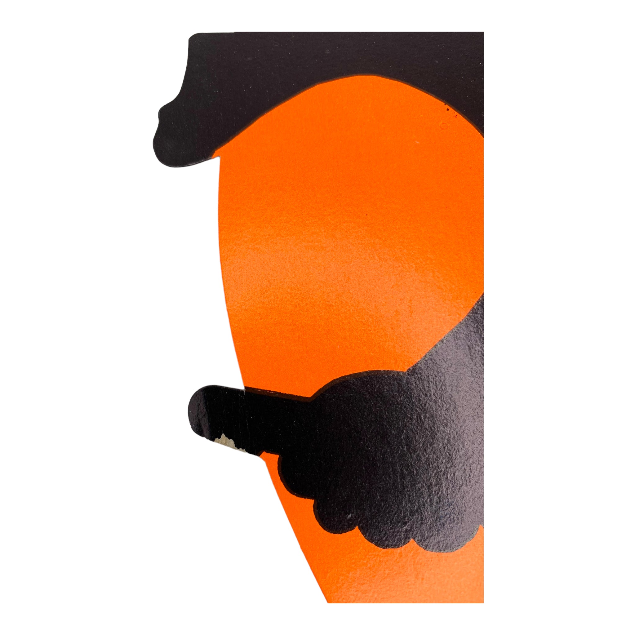 Vintage Halloween Dennison Witch and Moon Die Cut | Eerie Emporium