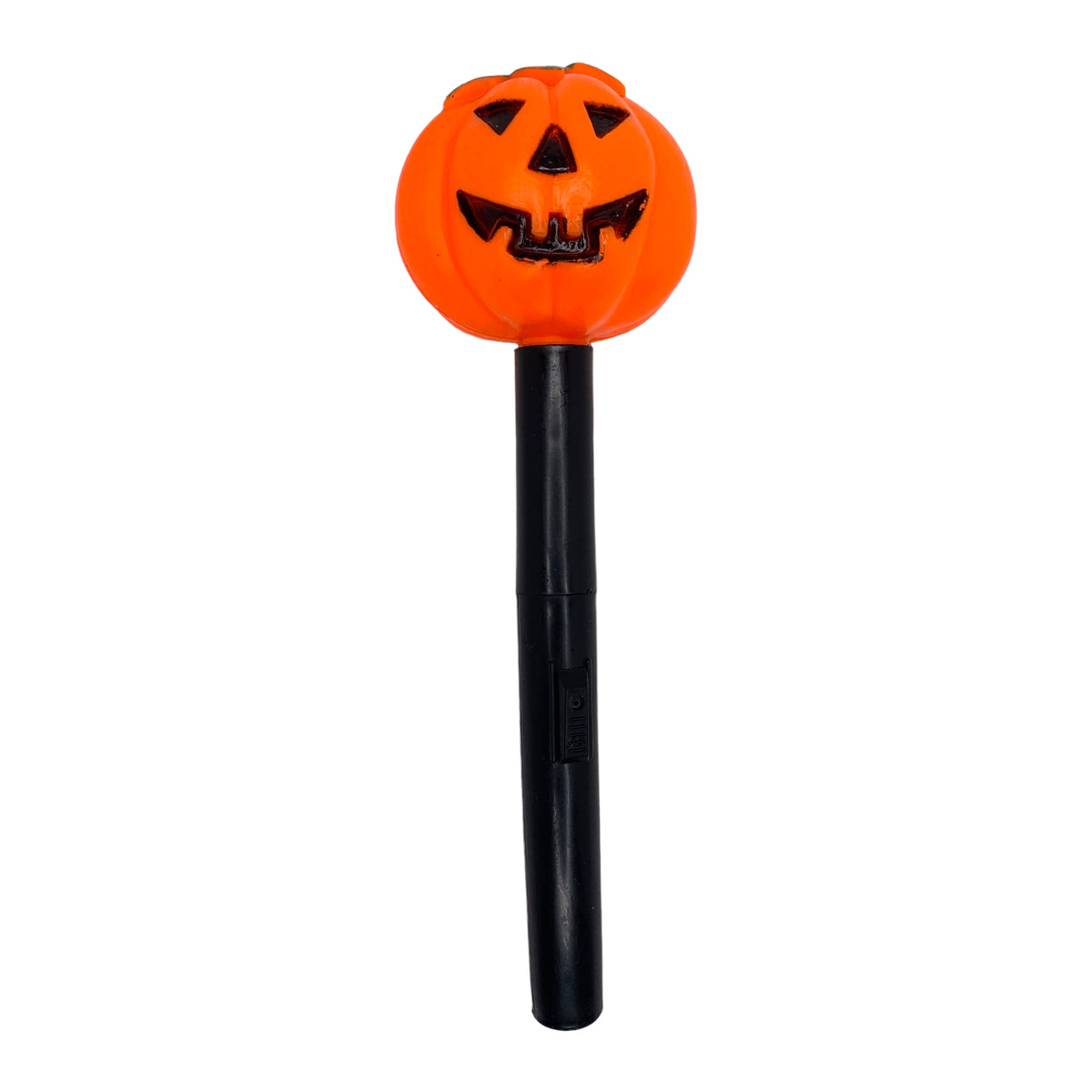 Vintage Halloween Pumpkin Blow Mold Flashlight | Eerie Emporium