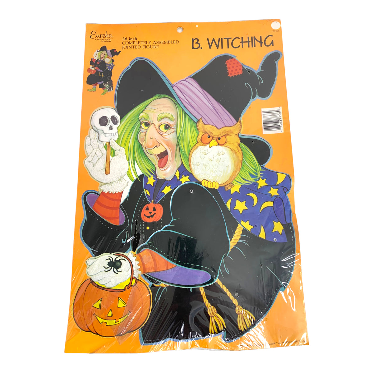 Vintage Halloween Eureka Jointed Witch Decoration | Eerie Emporium