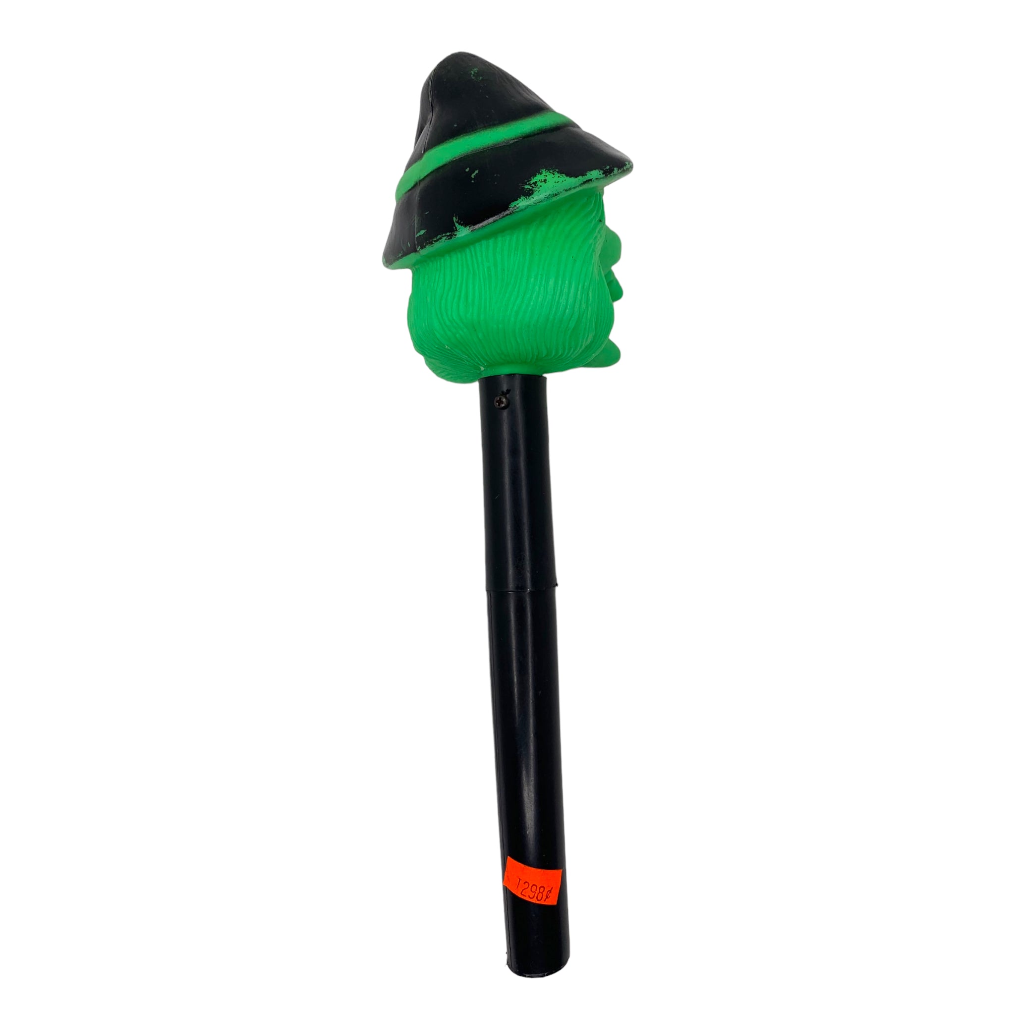 Vintage Halloween Witch Blow Mold Flashlight | Eerie Emporium